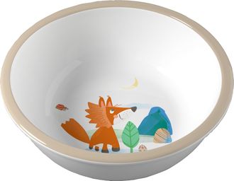 Haba Kinderschüssel Wald - Praktische Melamin-Schüssel - Rutschfest - Spülmaschinengeeignet - Ab 12 Monaten - 2012440003