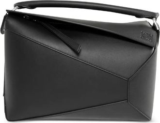 Loewe sac à bandoulière Puzzle Edge médium - Noir