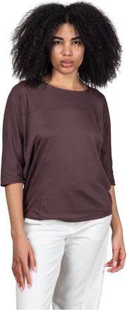 Gran Sasso Femme, Tops, Brun, Taille: 40 FR T-Shirt
