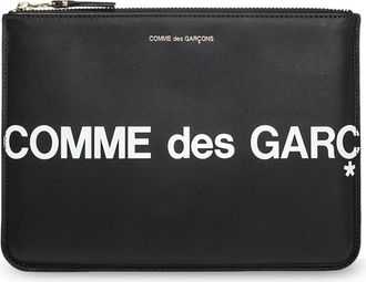 Comme Des Gar&ccedil;ons unisex, Accessoires, Noir, Taille: ONE Size Pochette imprim&eacute;e logo
