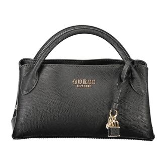 Guess Femme, Sacs, Noir, Taille: ONE Size Fedana Girlfriend Satchel Bag