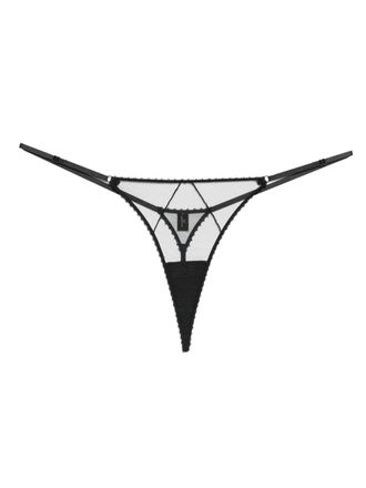 Kiki De Montparnasse string Perle - Noir