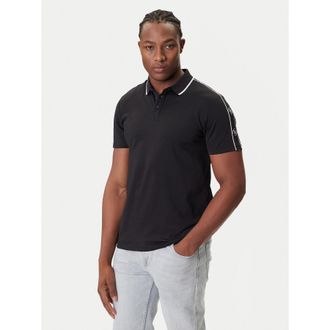 Guess Poloshirt M4YP40 KARS0 Schwarz Regular Fit