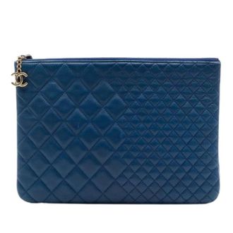 Chanel Pre-owned Leder chanel-taschen - - Pre-owned - Damen - Blau - ONE SIZE