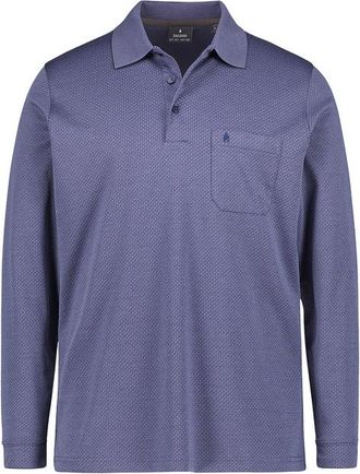 Ragman Herren Polo-Shirts blau