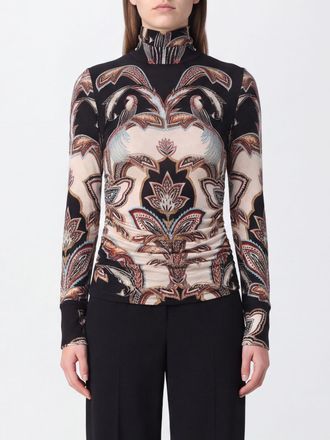 Farm Rio Top col roul&eacute; Tapestry Dream en viscose stretch &agrave; imprim&eacute; ethnique