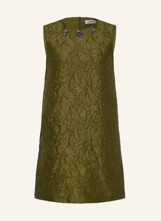 Max Mara Cocktailkleid Affari Mit Schmucksteinen gruen