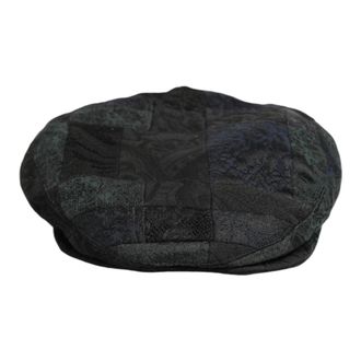 Dolce & Gabbana Homme, Accessoires, Noir, Taille: 58 CM Newsboy Ca