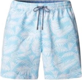 Fa&ccedil;onnable Short de bain &agrave; imprim&eacute; feuilles