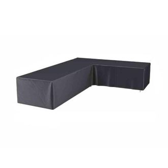 AeroCover Schutzh&uuml;lle f&uuml;r L-f&ouml;rmige Lounge-Sets R330xL255x100xH70 cm Schutzhaube Sitzgruppe - Aerocover
