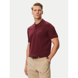 Beverly Hills Polo Club Poloshirt P-SS26M-P42561 Dunkelrot Regular Fit
