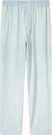 Kenzo Homme, Pantalons, Bleu, Taille: S Pantalon de jogging en chambray