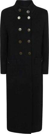 Charlott Femme, Manteaux, Noir, Taille: 40 FR 5881.19 Coat