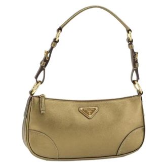 Prada Pre-owned Vintage Schultertasche - - Pre-owned - Damen - Gelb - ONE SIZE