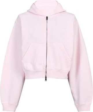 Alexander Wang Sweat &agrave; capuche en coton m&eacute;lang&eacute;