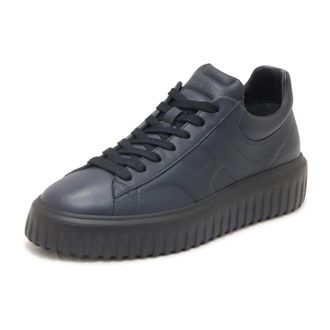 Hogan Homme, Chaussures, Bleu, Taille: 42 EU H-Stripes Allacciato H