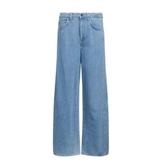 Dondup Cristy Wide-Leg Jeans mit 5 Taschen - - Jeans - Damen - Blau - W25