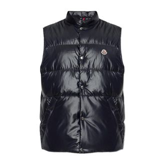 Moncler Restigo Daunenweste - - Jackets - Herren - Blau - 2XL