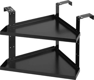 Generico Office Desk Shelf Organizer, Organizer, verstellbarer tragbarer Metallst&auml;nder mit starker Unterst&uuml;tzung, Office Partition Rack f&uuml;r B&uuml;cher, Pflanzen, S