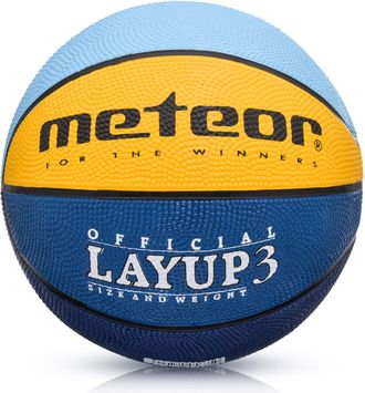 Meteor Layup Kinder Mini Basketball - Ideal für die Jugend, perfekt für Kinderhände von 4-8 Jahren, weicher Ball mit griffiger Oberfläche