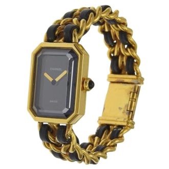 Chanel Montre-bracelet Vintage Pre-owned - Femme - Pre-owned - Noir - Taille: ONE Size