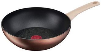 T-fal ECO-RESPECT Po&ecirc;le wok 28 cm antiadh&eacute;sive induction G2541902