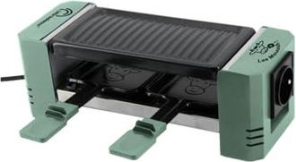 Little Balance LTTLE BALANCE 8949 Happy Connect 2-4 Meuuuh!, Raclette 1 ou 2 personnes, Assemblage en s&eacute;rie de 4 appareils possibles, Sans PFAS, Antiadh&eacute;sif, 320 W, 