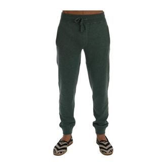 Dolce & Gabbana Gr&uuml;ne Cashmere Trainingshose - - Trousers - Herren - Gr&uuml;n - S