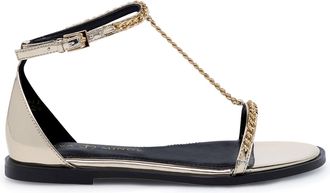 Eva Minge Sandalen Eva Minge ALBINA-F50-298-1 Goldfarben