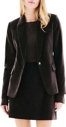Caroll Femme Vj003-aurorab Veste, Black Bean, 38 EU