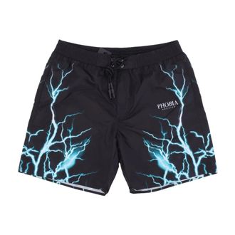 Phobia Archive Homme, Maillots de bain, Noir, Taille: S Shorts de bain
