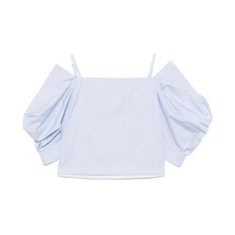 sacai Damen, Blusen & Hemden, Blau, MGr&ouml;&szlig;e