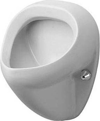 Duravit Design Classics Urinal 350x360x510mm Wei&szlig; Hochglanz geschlossen, Absauger, Zulauf hinten, waagerecht - Duravit