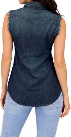 Diesel Jeansbluse Diesel DE-Sovita Shirt Damen Jeanshemd