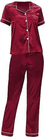 Generic Surv&ecirc;tement en velours pour femme - Motif coeur - Grande taille - Galentines - Manches longues - Noeud - V&ecirc;tements de d&eacute;tente dhiver pour la salle de 