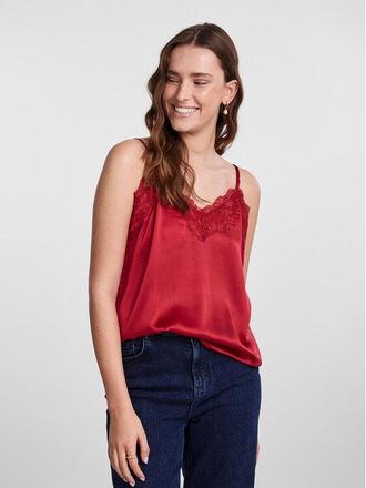 Pieces Pyjama 17142952 Rot Regular Fit