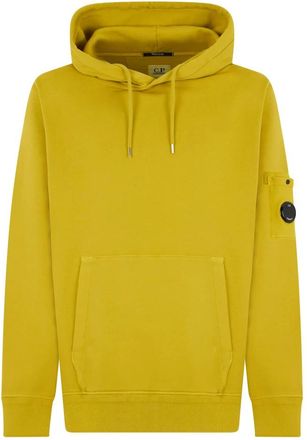 C.P. Company C.p. Company, Homme, Sweatshirts et sweats &agrave; capuche, Jaune, Taille: L SweaT-shirts & SweaT-shirts &agrave; capuche