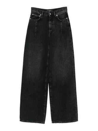 Dolce & Gabbana Straight Leg Jeans - Schwarz