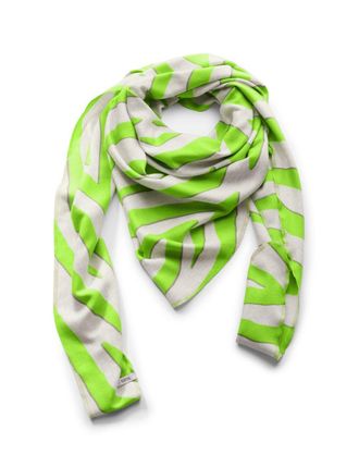 Cecil Damen B572622 Kuscheliges Dreieckstuch, Citrus Lime, A