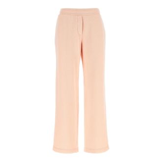 Dolce & Gabbana Honeycomb Cotton Joggers - - Trousers - Damen - Rosa - L