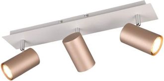 Trio Spot, Marley, Excl.3xgu10, Hauteur: 15cm,longueur: 48cm,largeur: 9cm, Trio 802400365