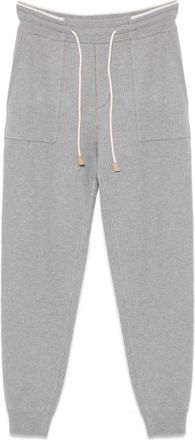 D4.0 Gerippte Jogginghose - Grau