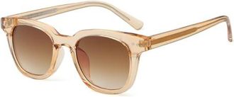 Generic Lunettes De Soleil Vintage For Hommes Et Femmes - Id&eacute;ales For Les Photos De Vacances Et Les D&eacute;placements Professionnels(Orange)