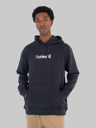 Hurley Hurley Fleece Top Printing Press O&O Hoodie obsidian