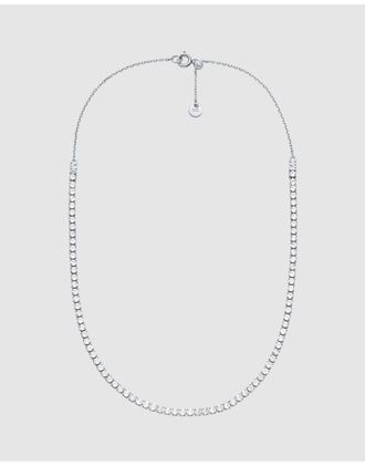 Michael Kors collier tennis argent&eacute;