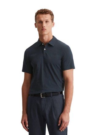 Marc O'Polo Poloshirt mit lebendiger, bewegter Oberfl&auml;che