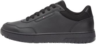 Tommy Hilfiger Herren Th Basket Core Lite LTH Fm0Fm05713 Low Top, Black (Black), 44.5 EU