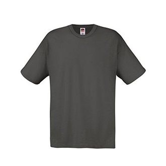 Fruit Of The Loom T-Shirt à Manches Courtes Screen Stars Original pour Homme (2XL) (Gris Graphite)