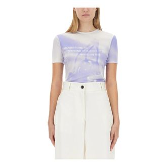 Jil Sander T-Shirt SS - - Tops - Damen - Blau - L