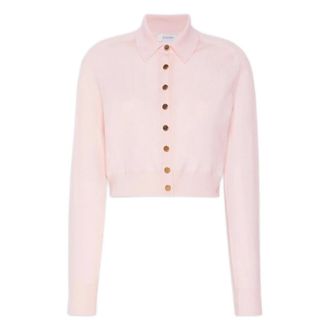Sportmax Cardigan Lirica - Femme - Pulls - Rose - Taille: 40 FR